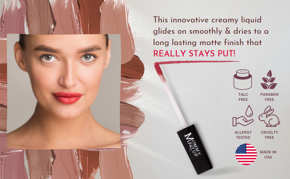 Stay Put Matte Lip Cream in Angelica: The Fixer Color! – Mommy Makeup