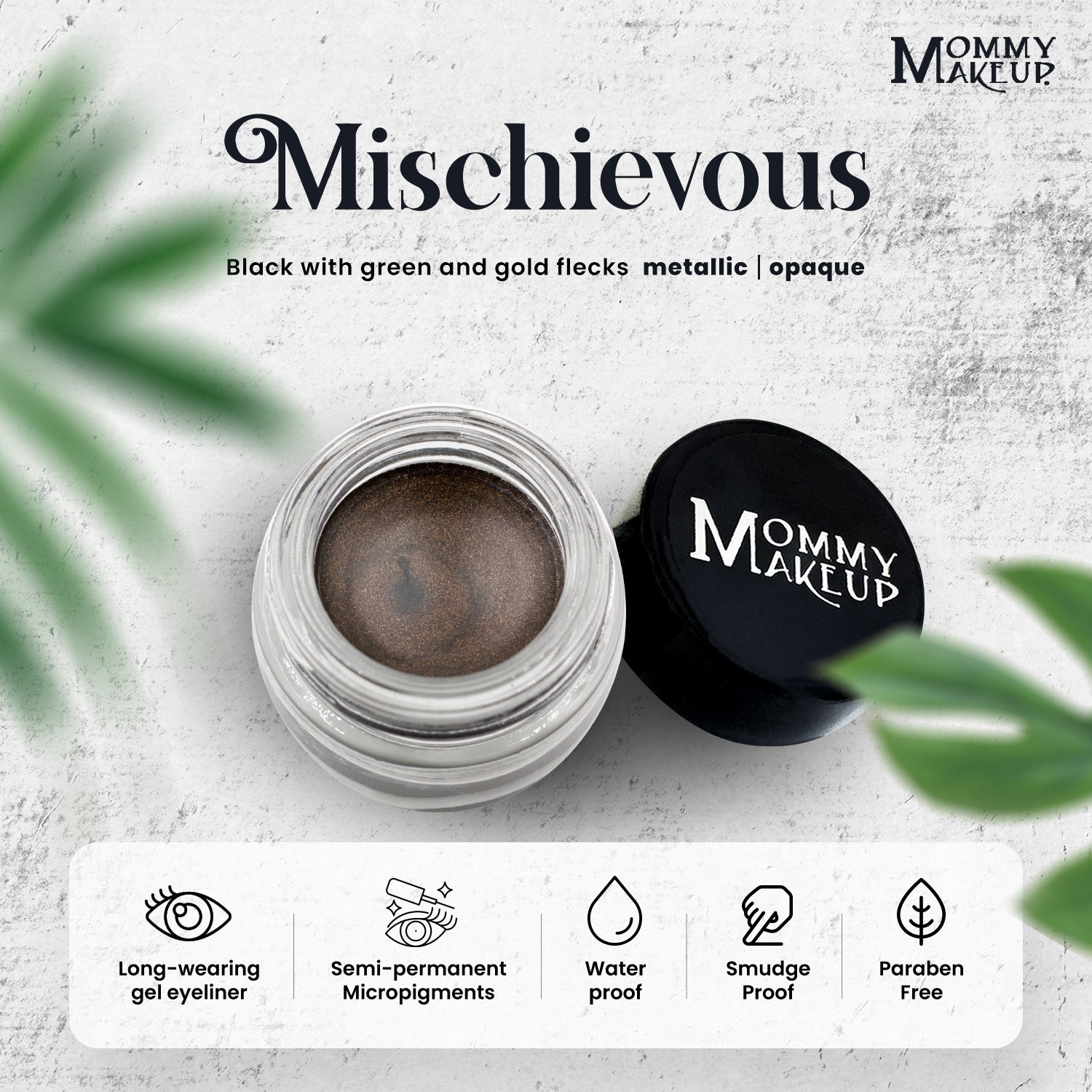 Stay Put Waterproof Gel Eyeliner with semi-permanent micropigments ...